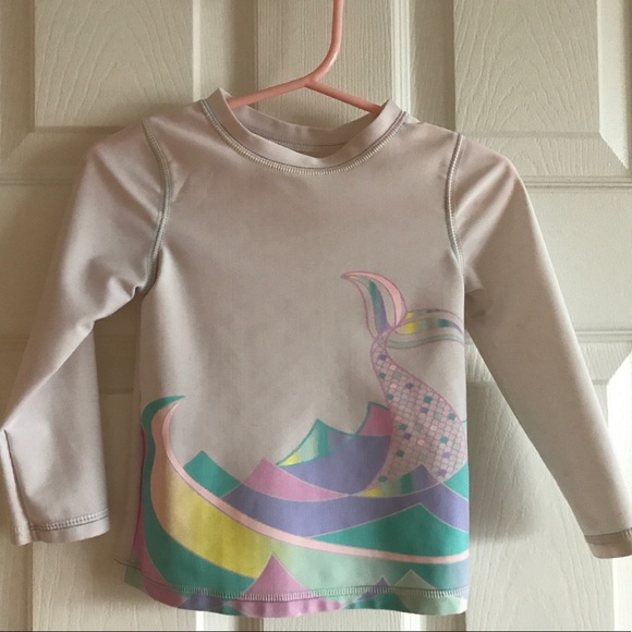 Cat & Jack | Swim | Cat And Jack Rash Guard With Ruffle Bikini Bottom ...